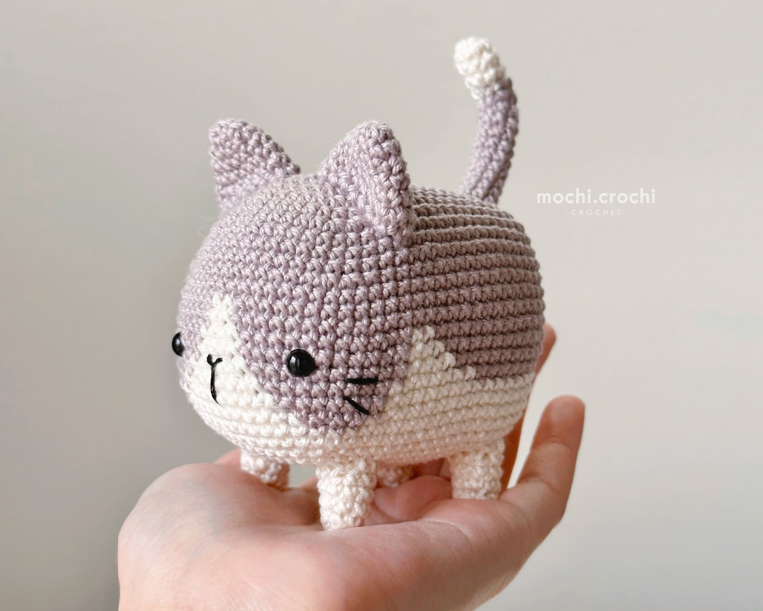 Crochet Pattern Chibi Cat Tuxedo Amigurumi PDF Digital Download - Etsy