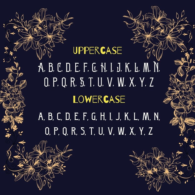 Victorian - Vintage Display Font, Commercial Use Font, Print on Demand ...