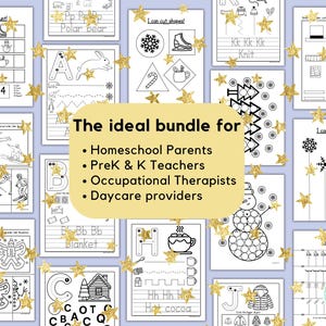 WHOLE SHOP BUNDLE - Simple Homeschool Preschool Fine Motor and ...