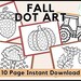 Fall Dot Marker Prek Worksheets Simple Homeschool Morning Worksheets ...