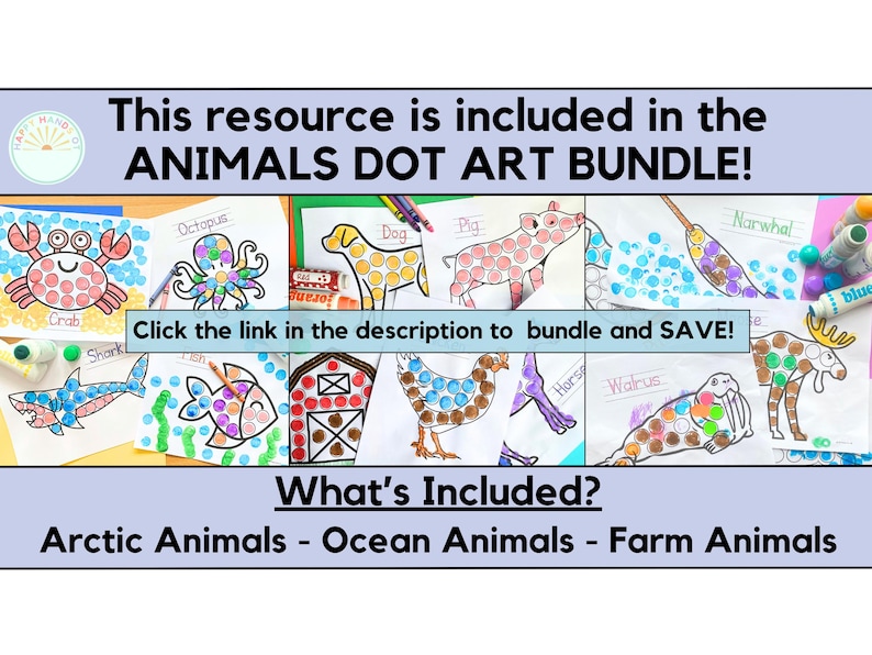 Arctic Animals Preschool Dot Marker Printable Arctic Animals Coloring ...