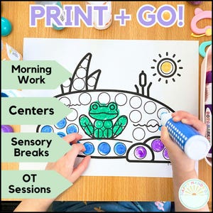 PRINTABLE BUNDLE - Full Year of Fine Motor Preschool Worksheets ...