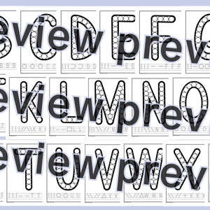 Alphabet Dot Art Preschool Worksheets for Kids ABC Tracing Worksheet ...