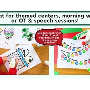 Dot Marker Activity - Toddler Thanksgiving Christmas and Winter ...