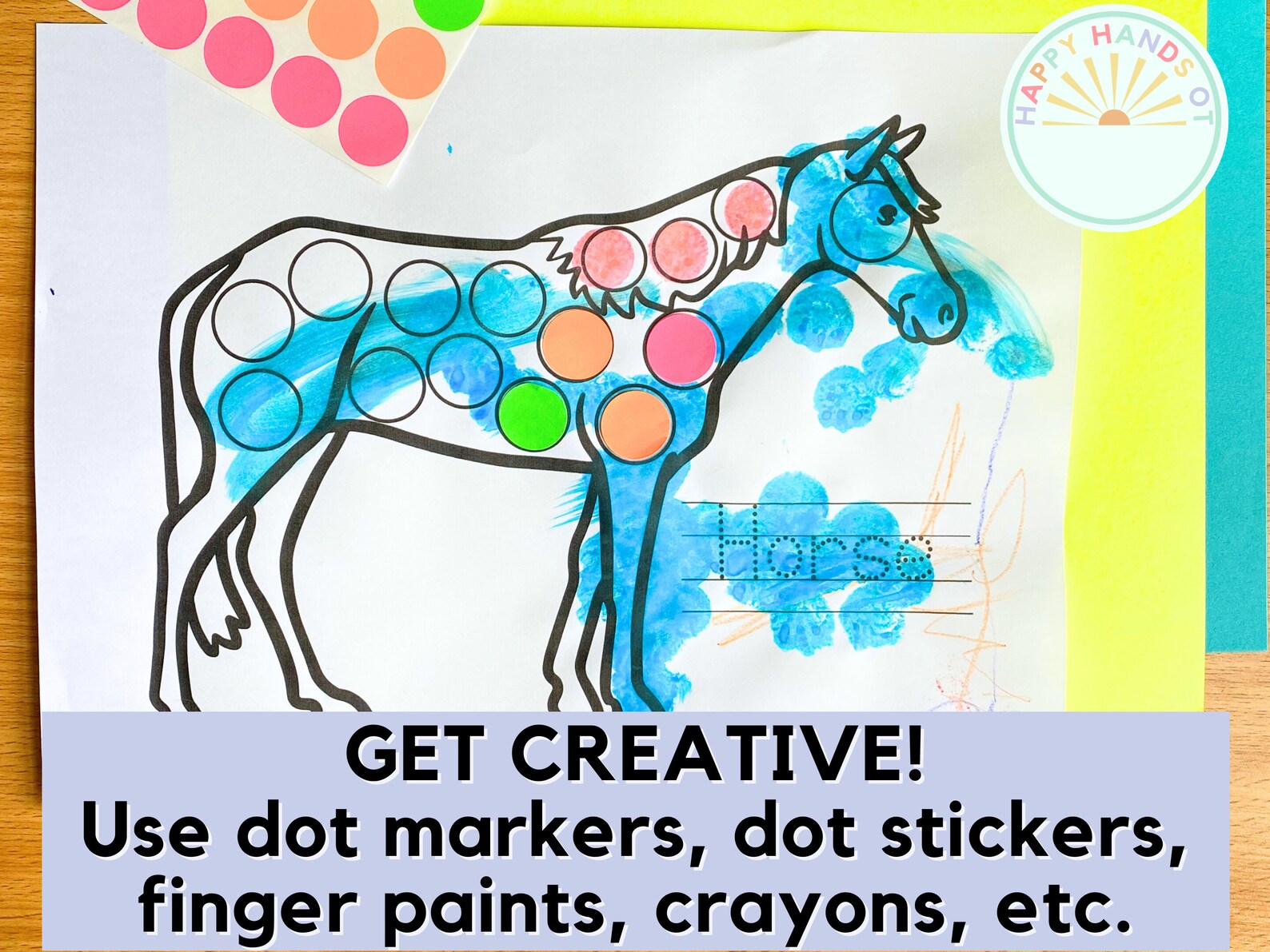 Farm Animals Dot Marker Worksheets for Kids Preschool Tracing ...