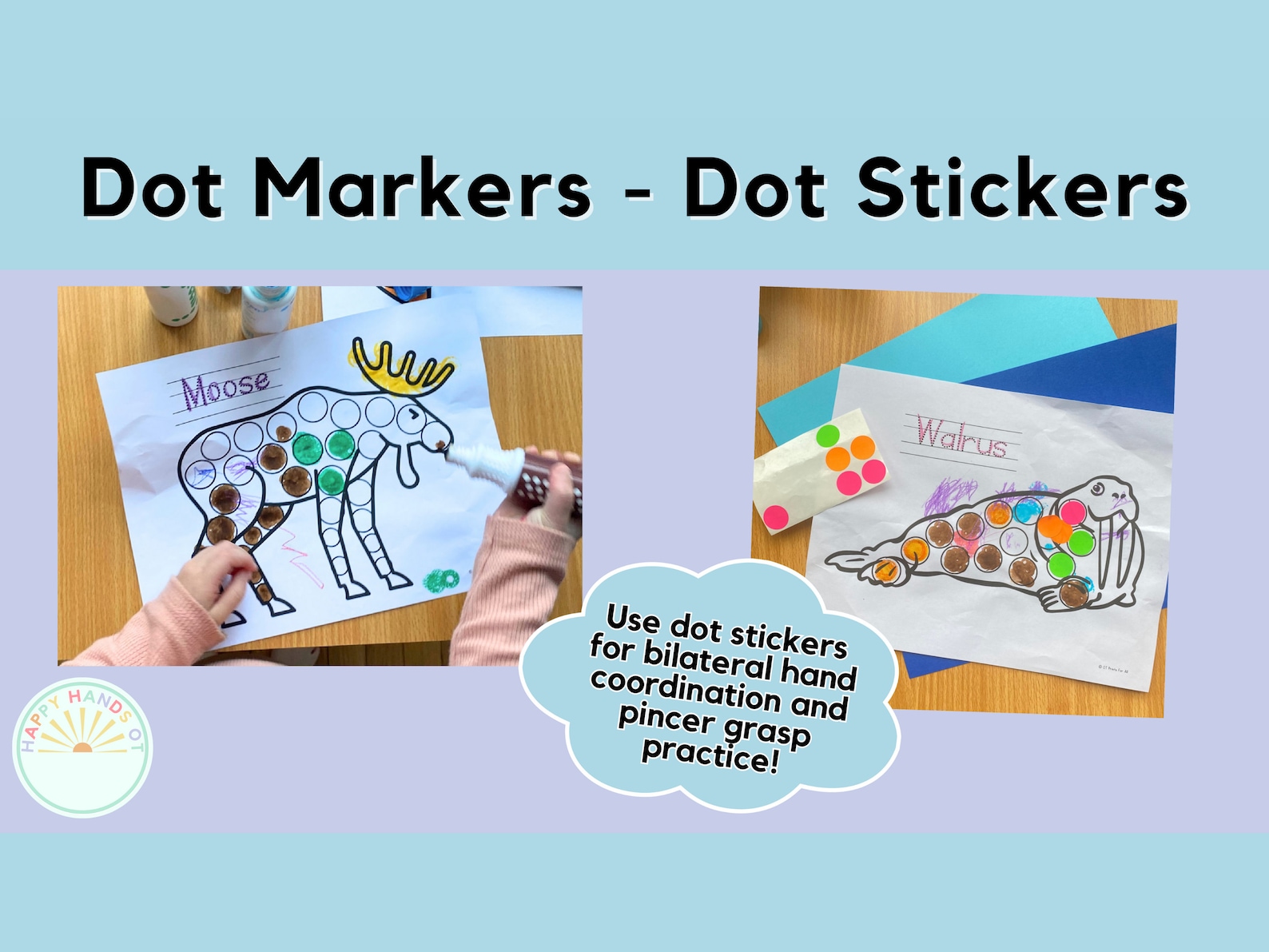 Arctic Animals Preschool Dot Marker Printable Arctic Animals Coloring ...