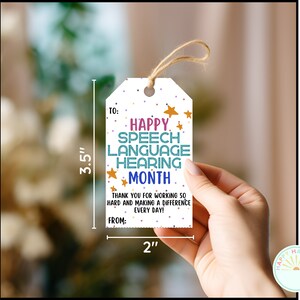 Printable Gift Tags for Staff Appreciation - Speech, Physical Therapy ...