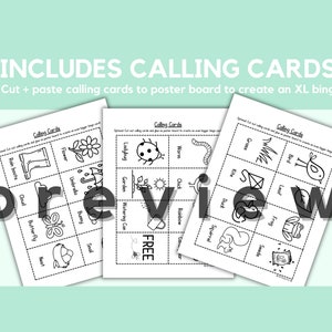 Spring Bingo Cards Make Your Own Bingo Game Spring March Activities Cut ...