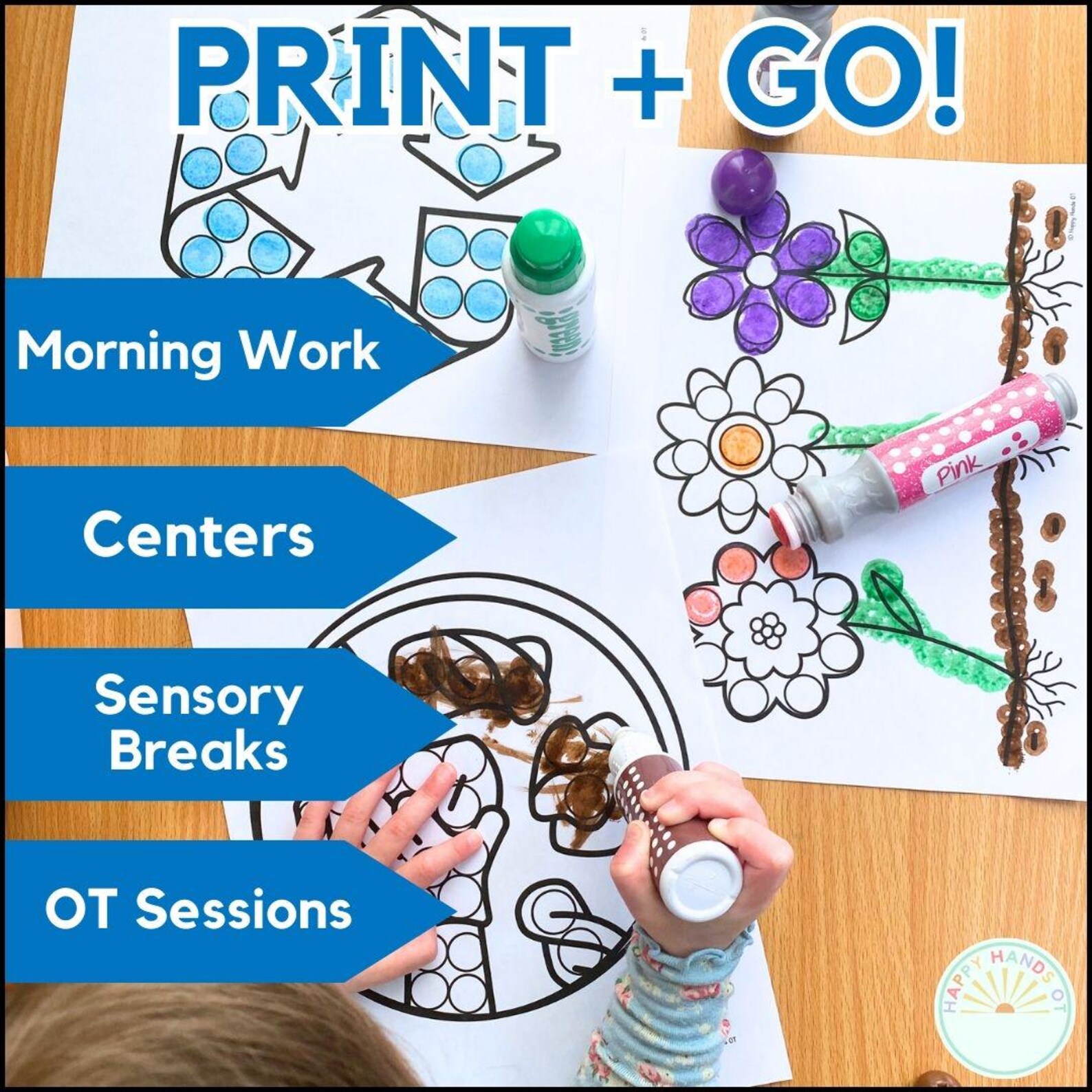 Earth Day Dot Art Printable Earth Day Coloring Pages Earth Day Kids ...