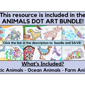 Farm Animals Dot Marker Worksheets for Kids Preschool Tracing ...