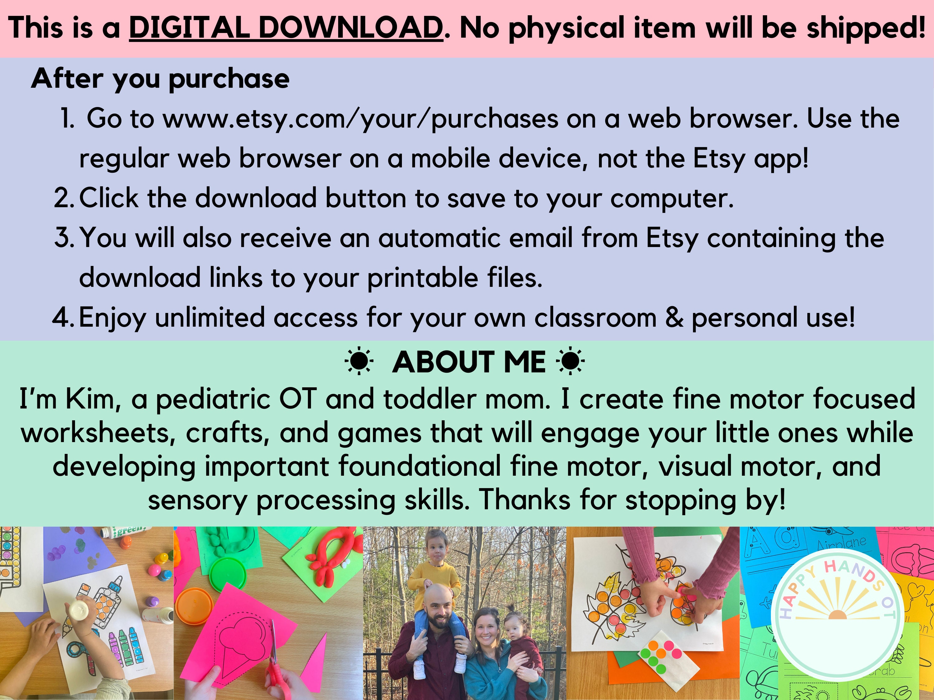 PRINTABLE BUNDLE Spring Dot Art and Cutting Practice Spring Scissor ...