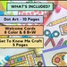 PRINTABLE BUNDLE - Back to School Coloring Dot Marker First Day of ...