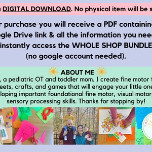 WHOLE SHOP BUNDLE - Simple Homeschool Preschool Fine Motor and ...