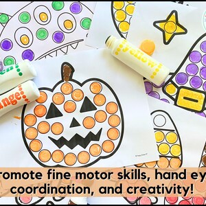 Halloween Dot Marker Printable Halloween Kids Activity Simple ...