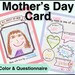 Mothers Day Card From Child Mothers Day Crafts for Preschool Mothers ...