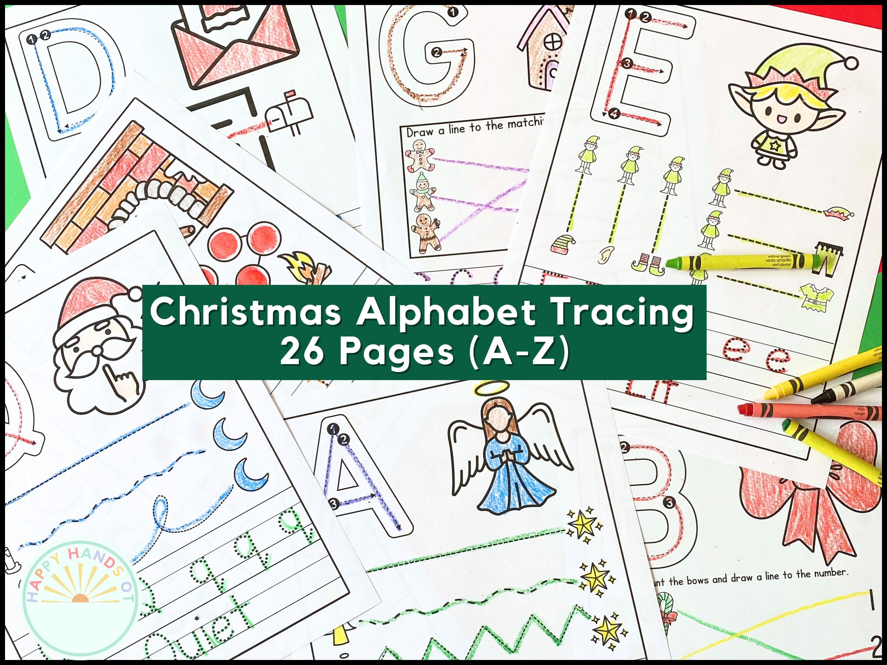 PRINTABLE BUNDLE: Christmas Preschool Fine Motor Simple Homeschool ...