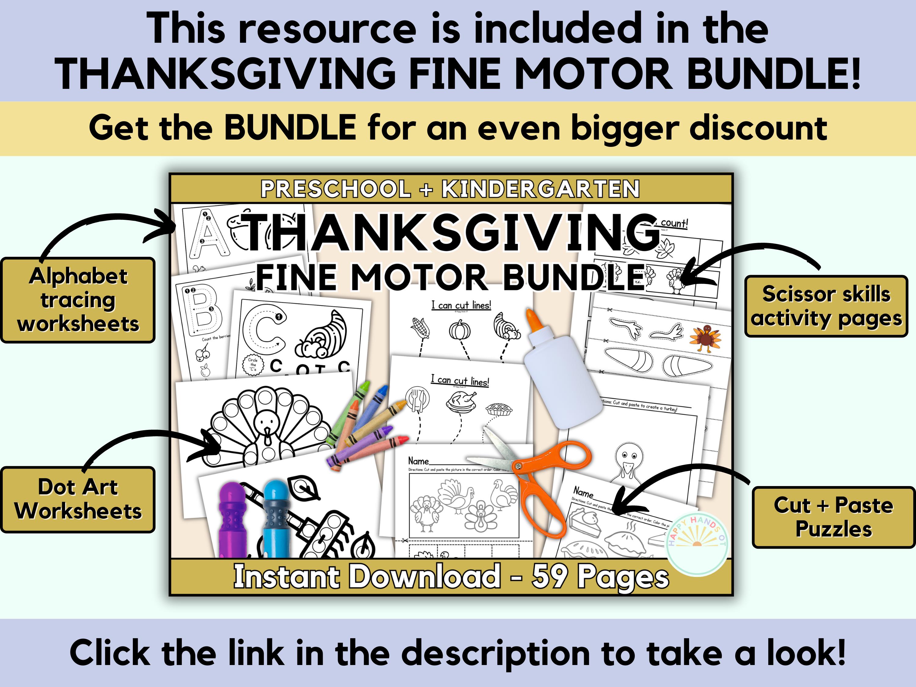 Thanksgiving ABC Tracing Worksheets Letter Tracing Pre K Worksheets ...