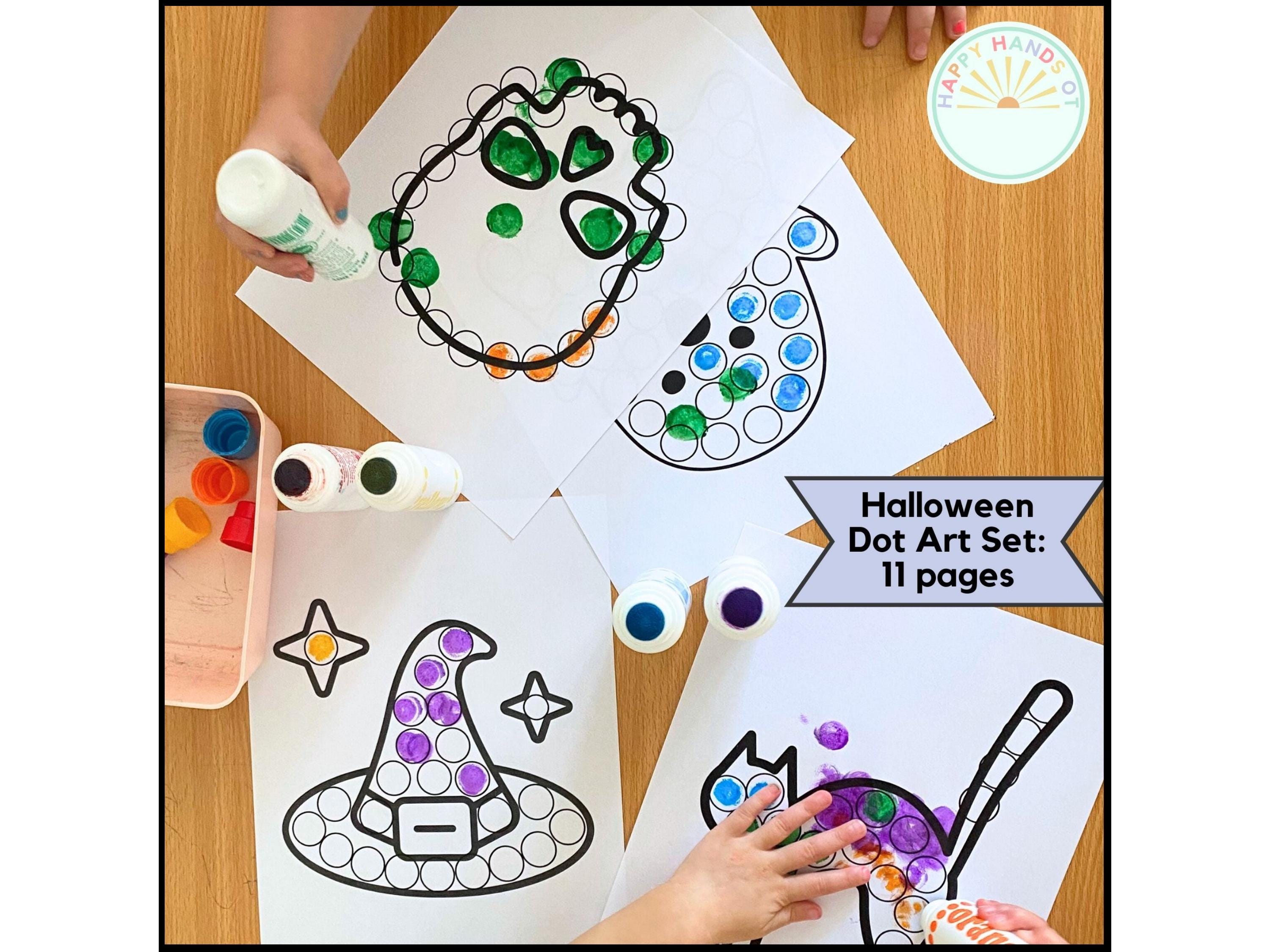Halloween Dot Marker Printable Halloween Kids Activity Simple ...