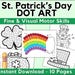 St Patricks Day Dot Art Preschool Worksheets for Kids Dot Marker ...