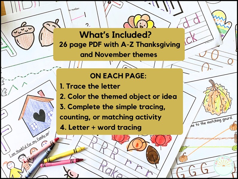 Thanksgiving ABC Tracing Worksheets Letter Tracing Pre K Worksheets ...