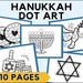Hanukkah Dot Art Hanukkah Crafts Winter Preschool Fine Motor Pre K ...