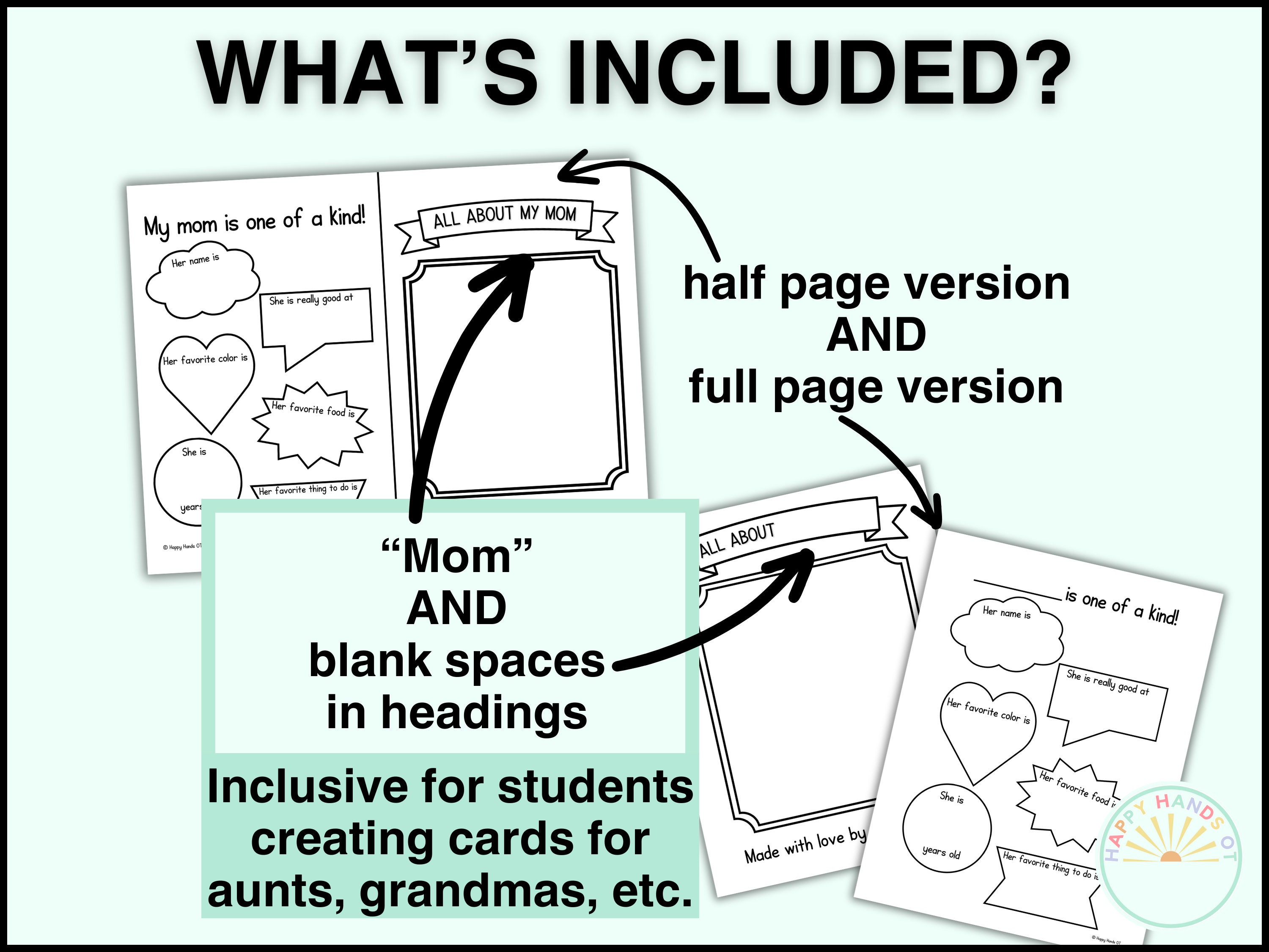 Mothers Day Card From Child Mothers Day Crafts for Preschool Mothers ...