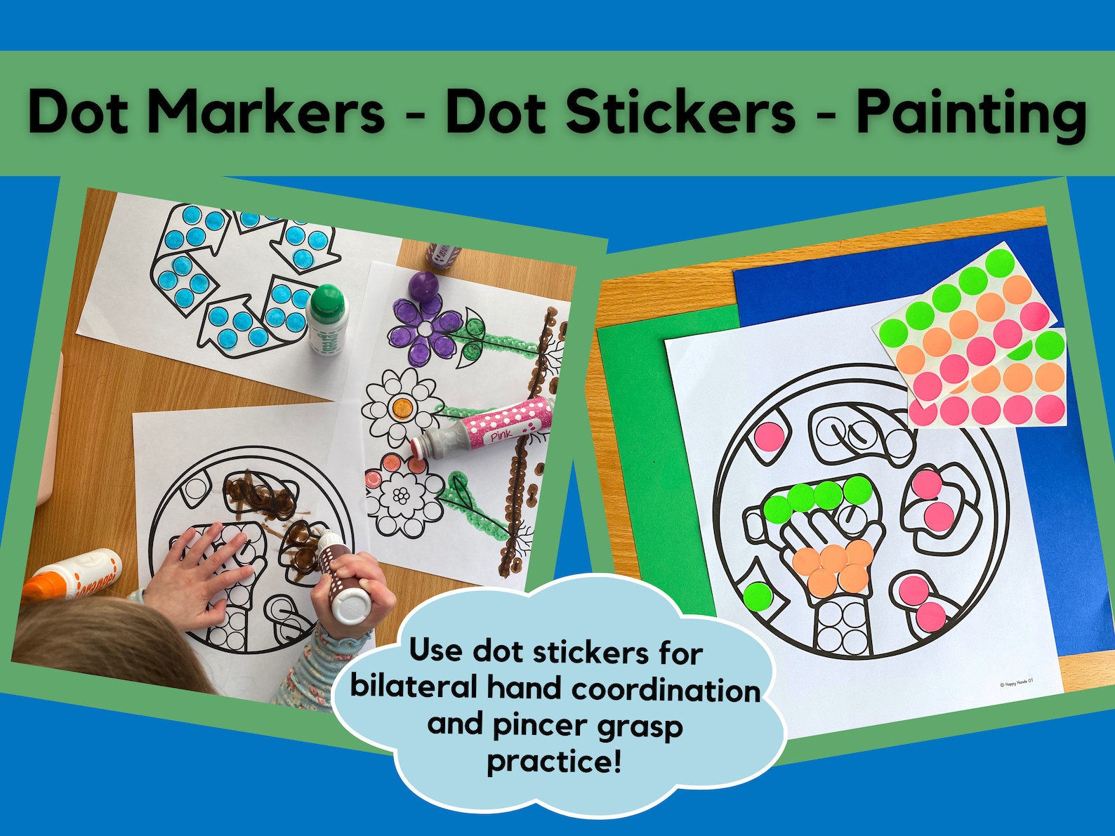 Earth Day Dot Art Printable Earth Day Coloring Pages Earth Day Kids ...