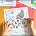 Thanksgiving ABC Tracing Worksheets Letter Tracing Pre K Worksheets ...