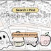 Fall Pom Pom Fine Motor Worksheets Halloween Preschool Centers Autumn ...