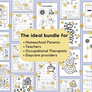 WHOLE SHOP BUNDLE - Simple Homeschool Preschool Fine Motor and ...
