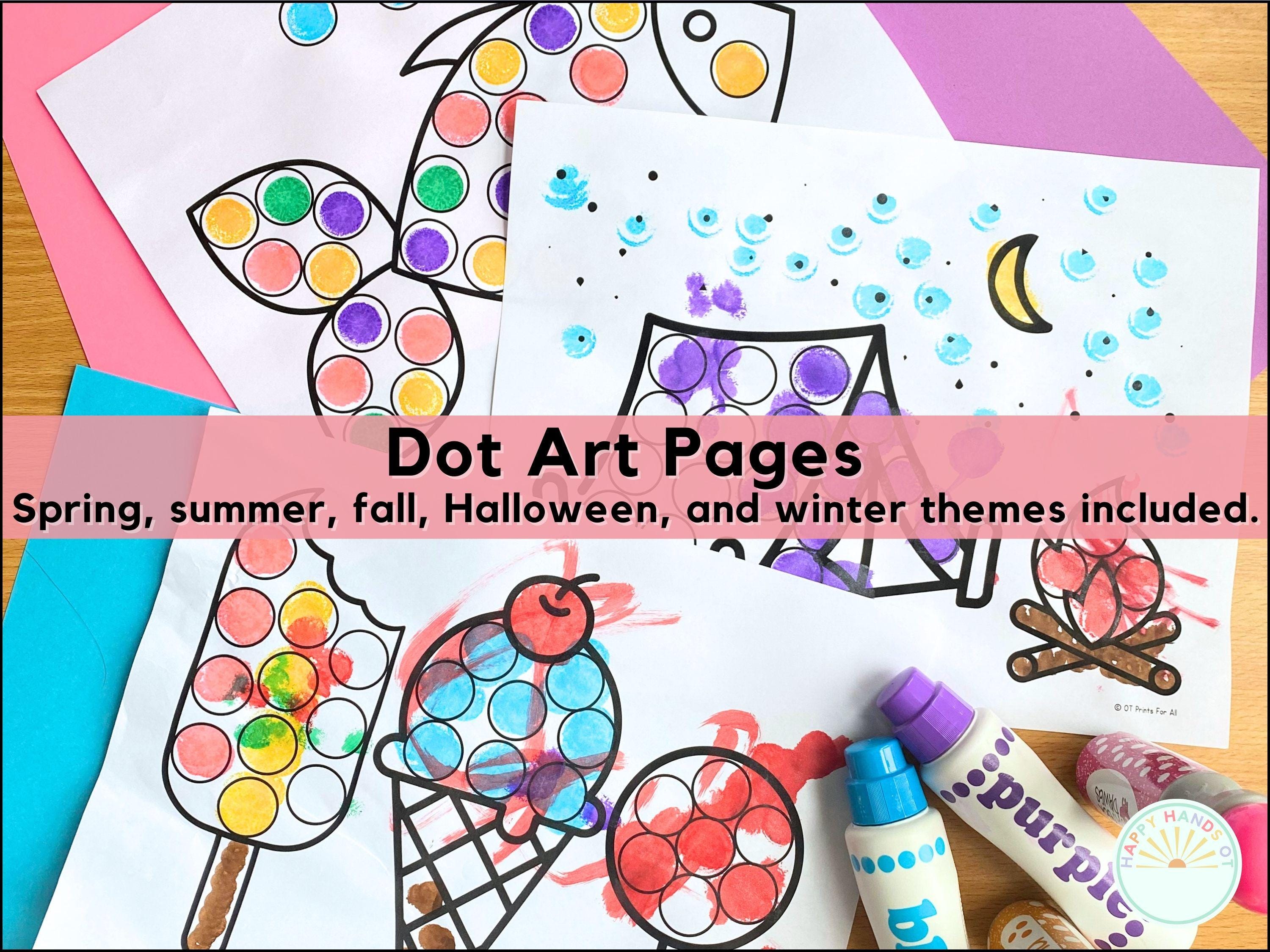 PRINTABLE BUNDLE - Full Year of Fine Motor Preschool Worksheets ...