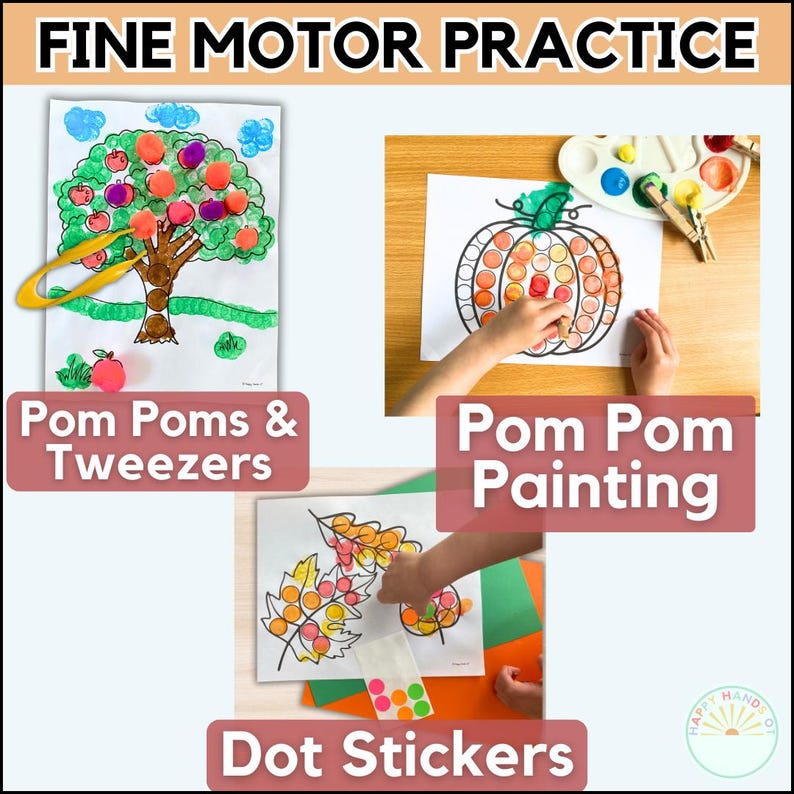 Fall Dot Marker Prek Worksheets Simple Homeschool Morning Worksheets ...
