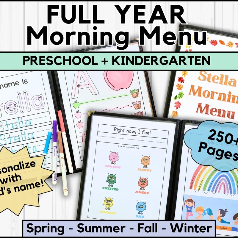 Custom Toy Menu - Etsy