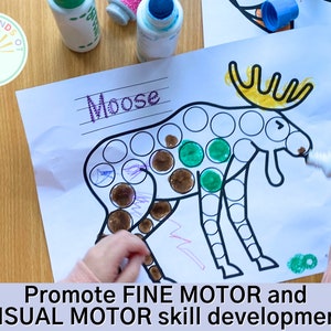 Arctic Animals Preschool Dot Marker Printable Arctic Animals Coloring ...