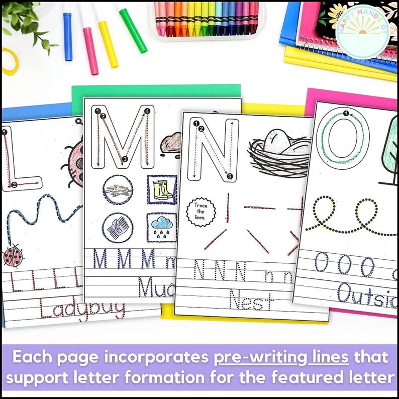 Spring Alphabet Tracing Worksheets for Kids Easter Alphabet Prek ...