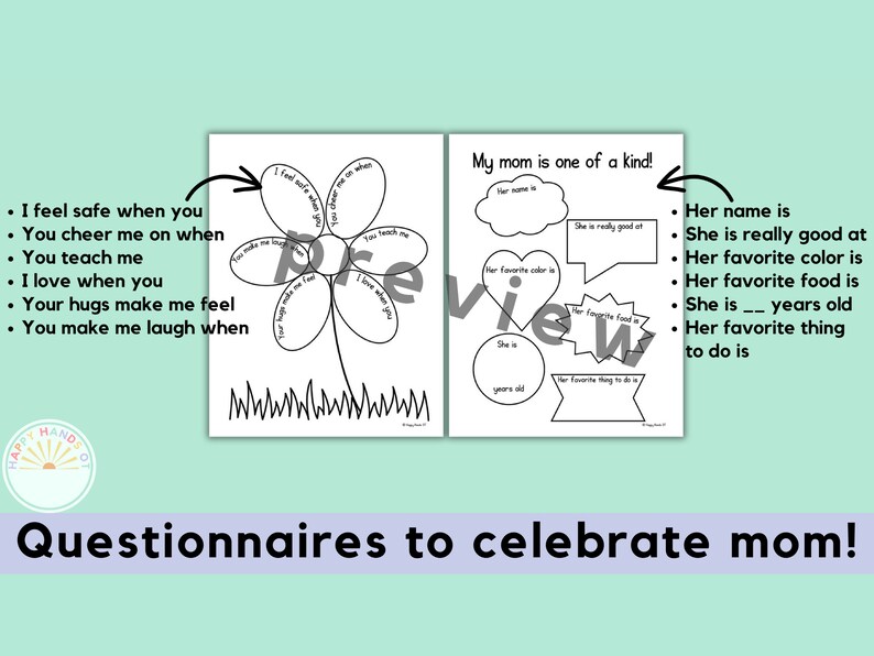 Mothers Day Card From Child Mothers Day Crafts for Preschool Mothers ...