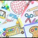 Back to School Coloring Fall Dot Marker First Day of School Coloring ...