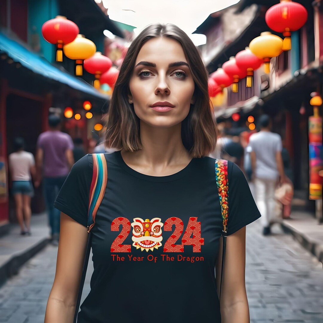 Year of the Dragon 2024 Png File for Sublimation Chinese New Year ...