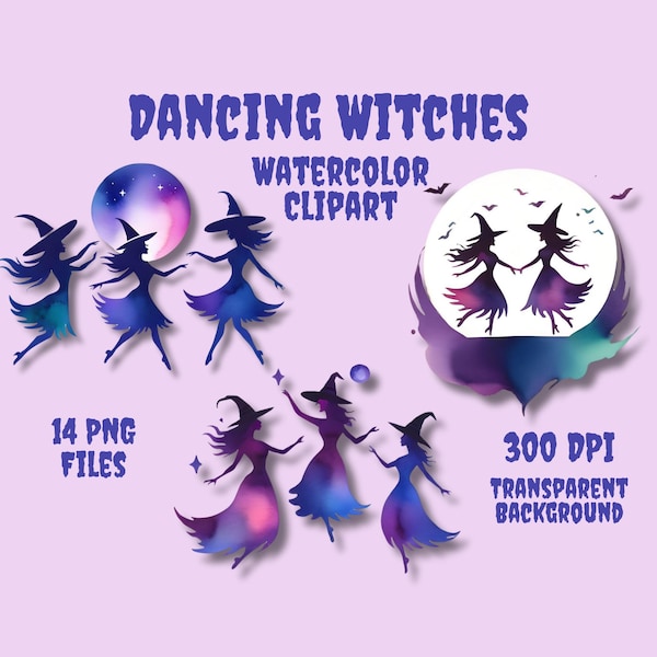 Dancing Witches - Etsy