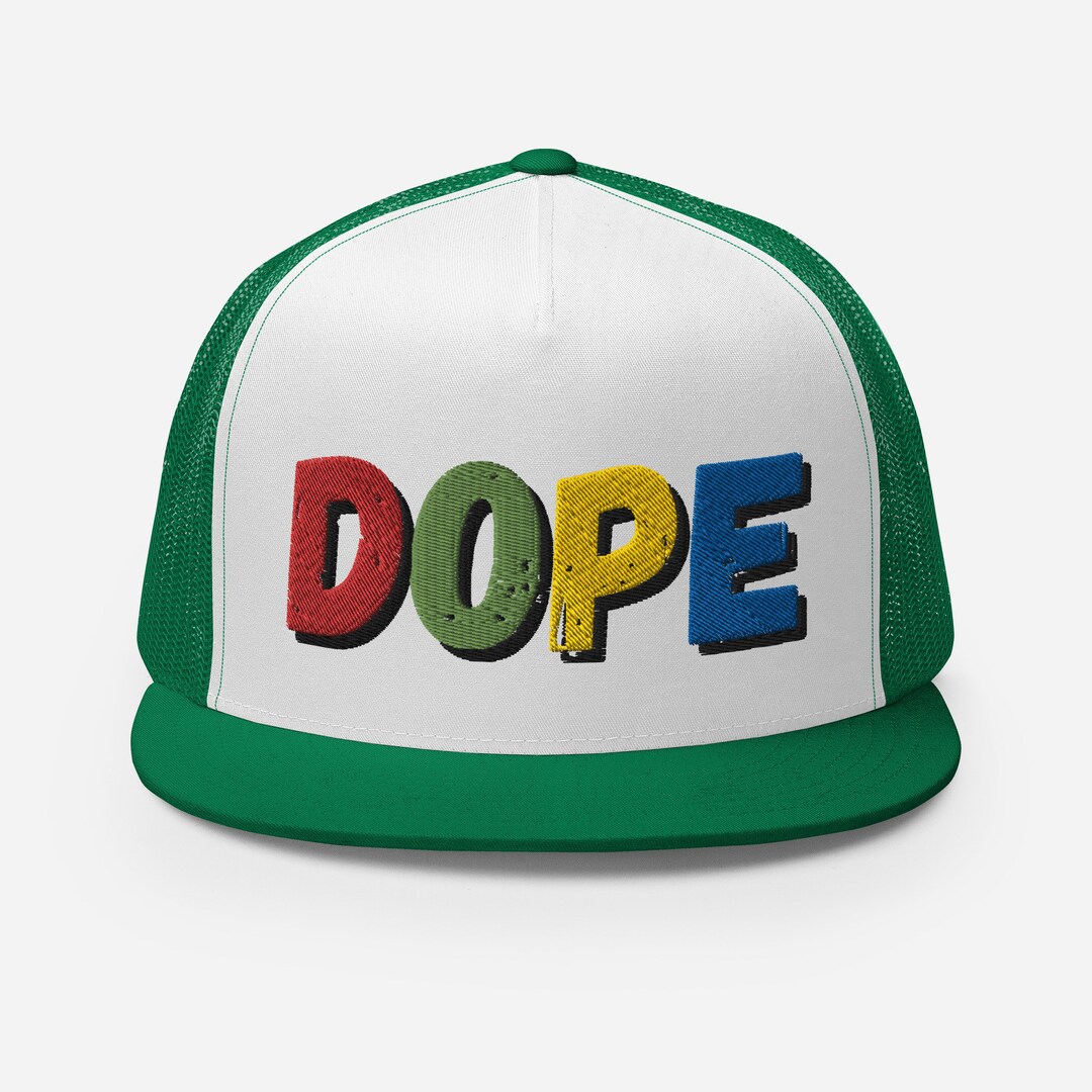 DOPE Trucker Cap - Etsy
