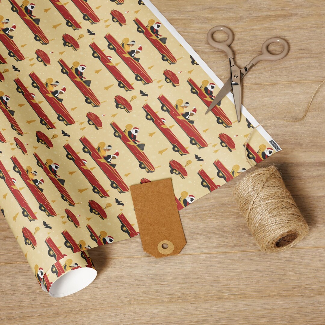 Laid Back Christmas Wrapping Paper Roll - Etsy