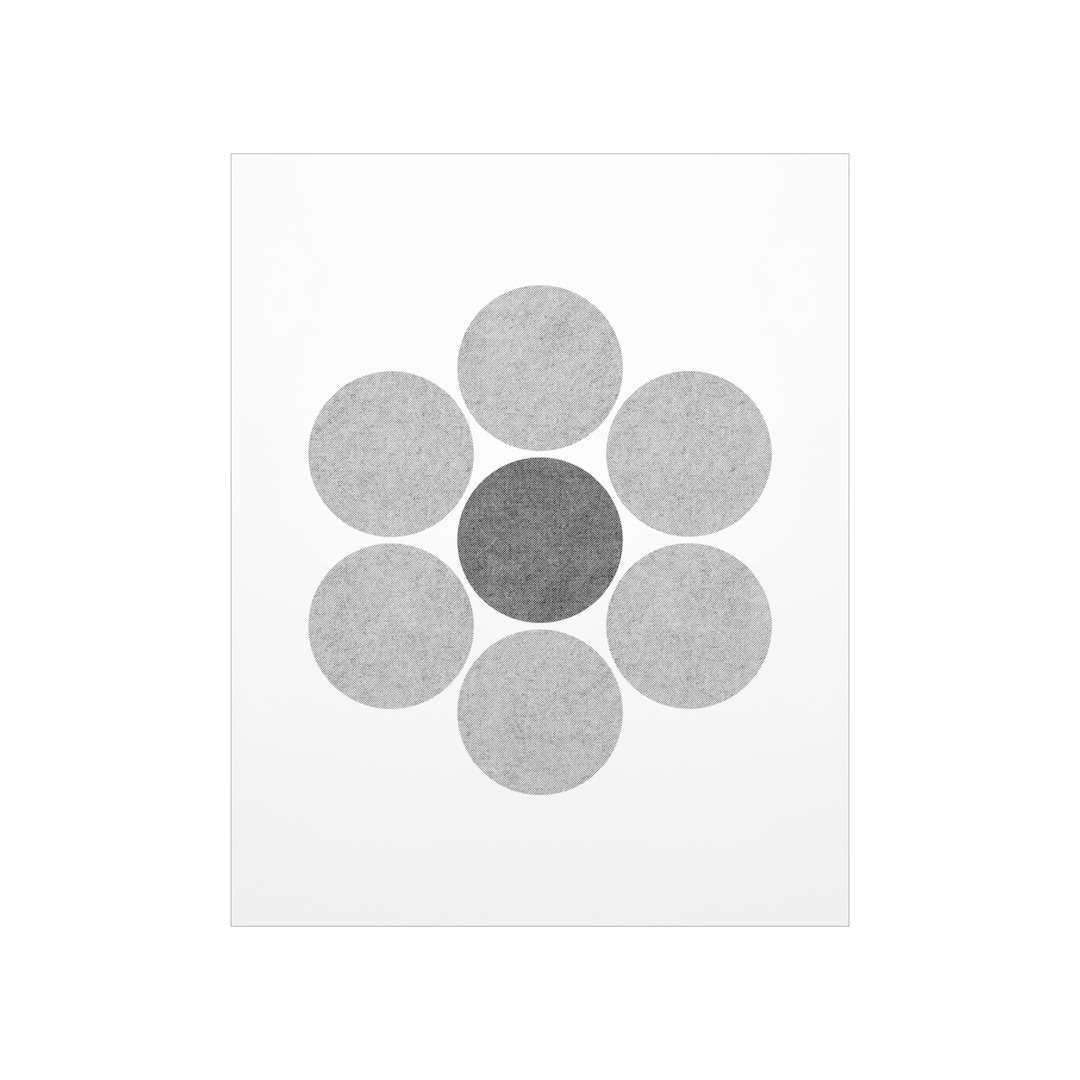 Sacred Geometry the Egg of Life Premium Matte Vertical Posters Wall Art ...