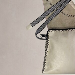 Handmade Eco-friendly Recycled Real Leather Shoulder Bag Genuine ...