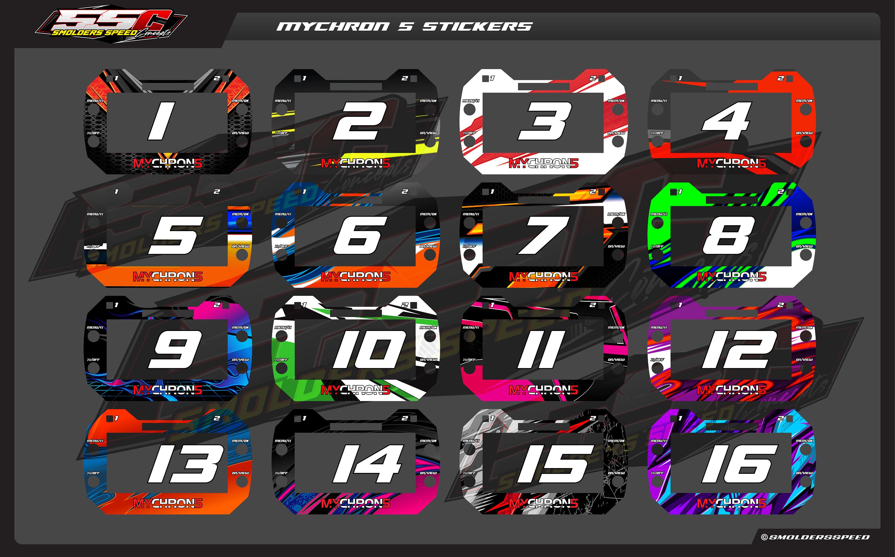 Mychron 5 Decal - Etsy