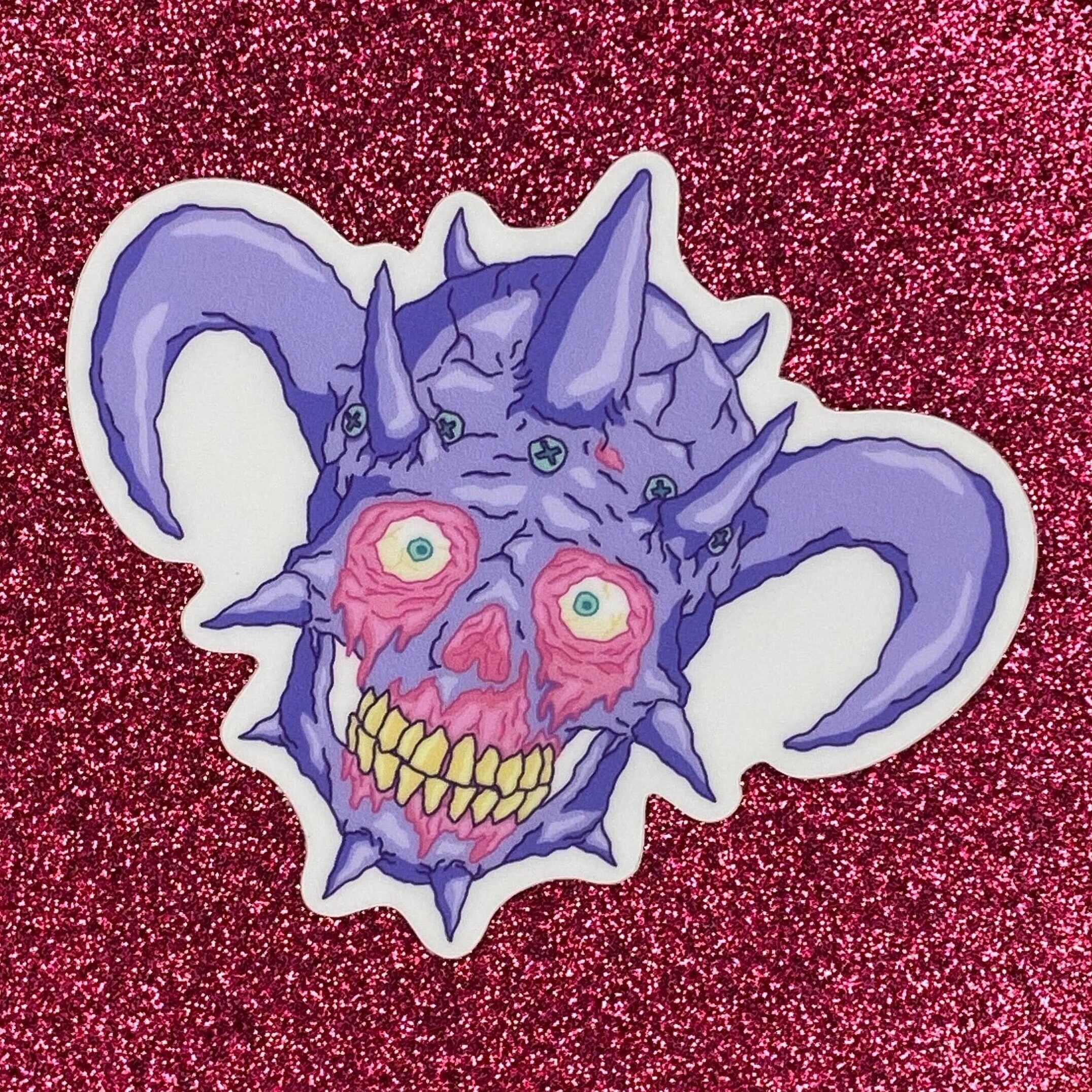 Facebones Sticker Die Cut Vinyl Matte Water Resistant Decal - Etsy