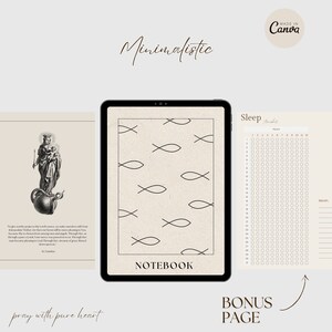 Christian Notebook, Christian, Planner, Notebook Template, Old ...