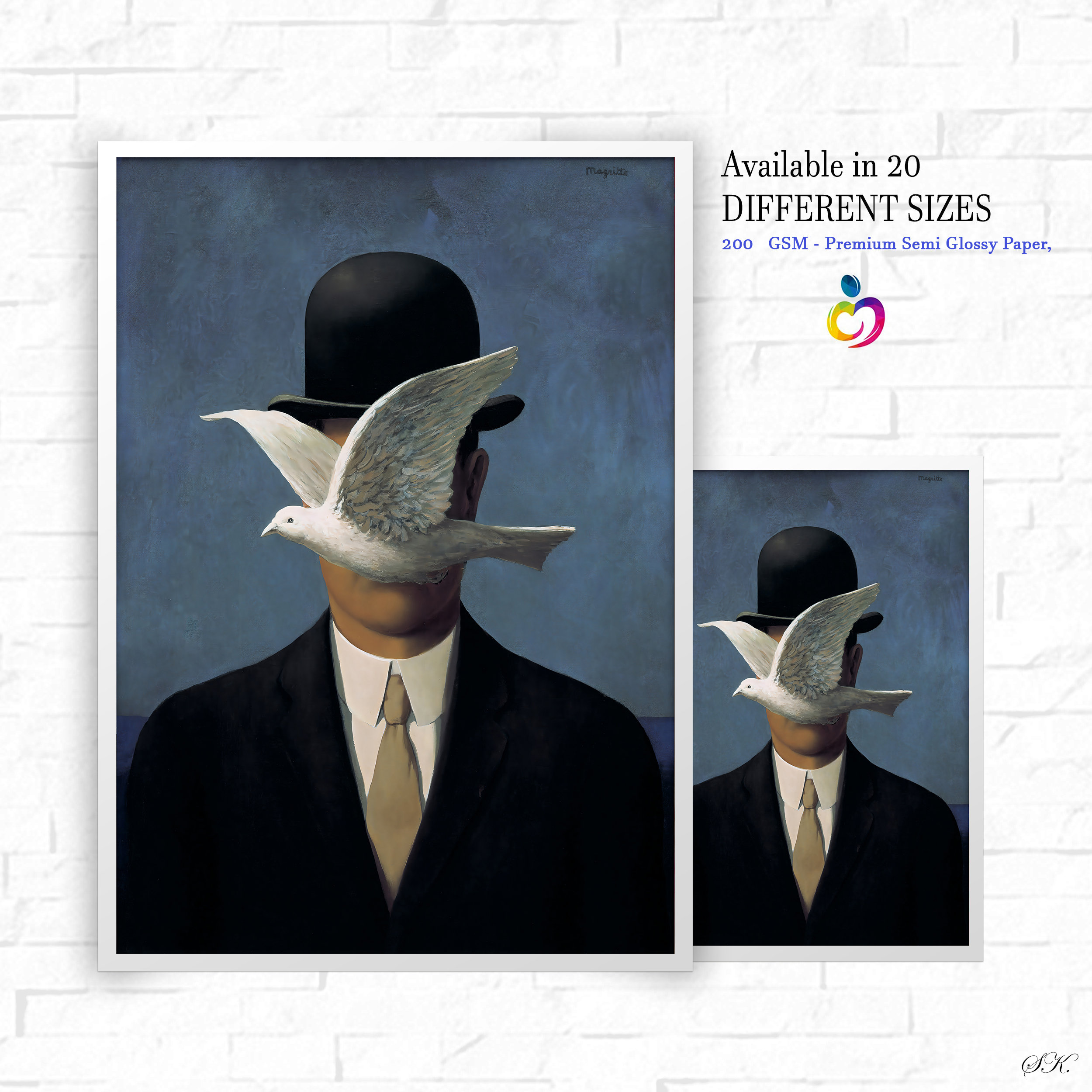 Rene Magritte Paintings Bird