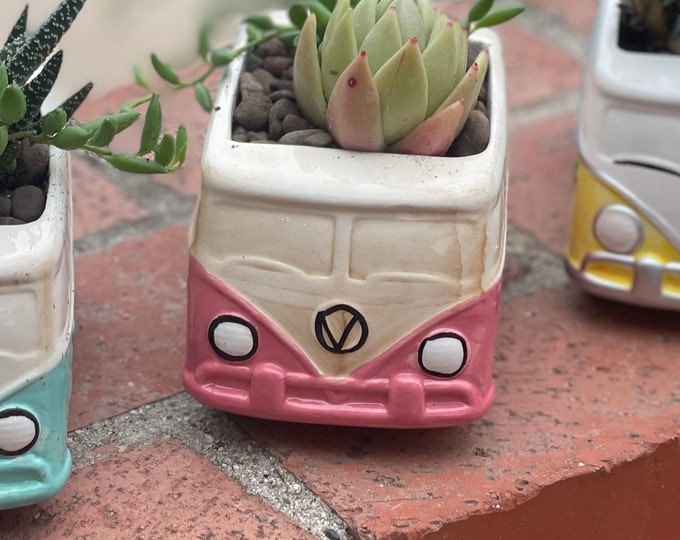 VW Bus Planter Bulk 10 Pieces - Etsy