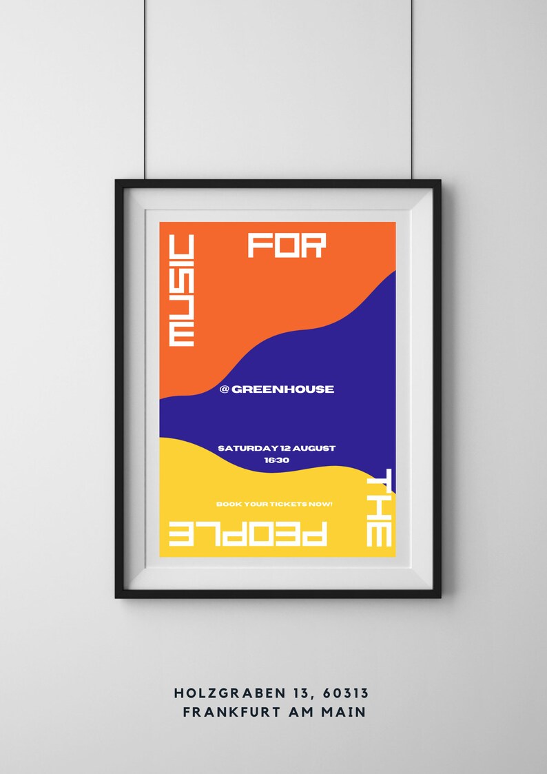 Printable Poster Editable Template Canva Events - Etsy Australia