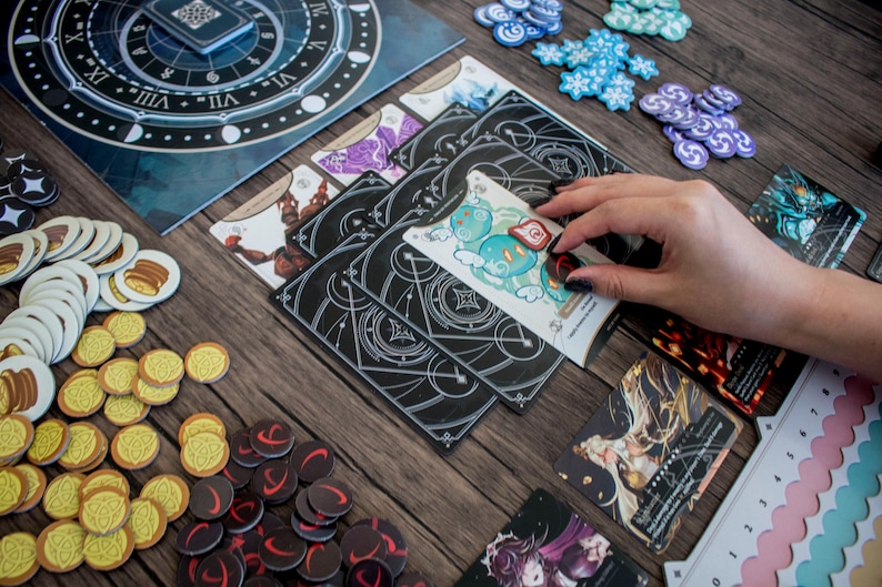 Genshin Impact Board Game Themed Around Tarot Cards - Genshin Tarot ...